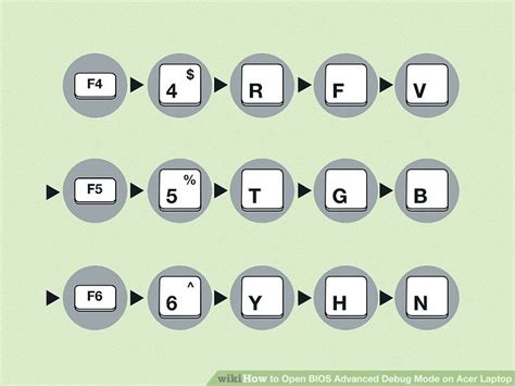 How To Open Bios Advanced Debug Mode On Acer Laptop 6 Steps