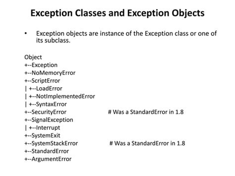 8 Exception Handling Ppt