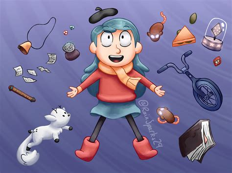 Oc Hilda Couldnt Resist Sharing R Hildatheseries