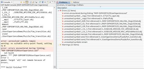 Import The MSP EXP F Demo Project Failure MSP Low Power Microcontroller Forum MSP Low