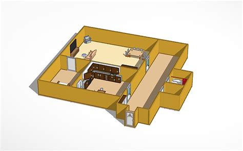3d Design Flat Tinkercad