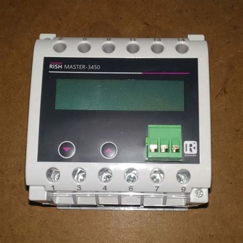 3 Phase Digital Rishabh Multifunction Meter 240 V Model Name Number Rish Master 3450 At