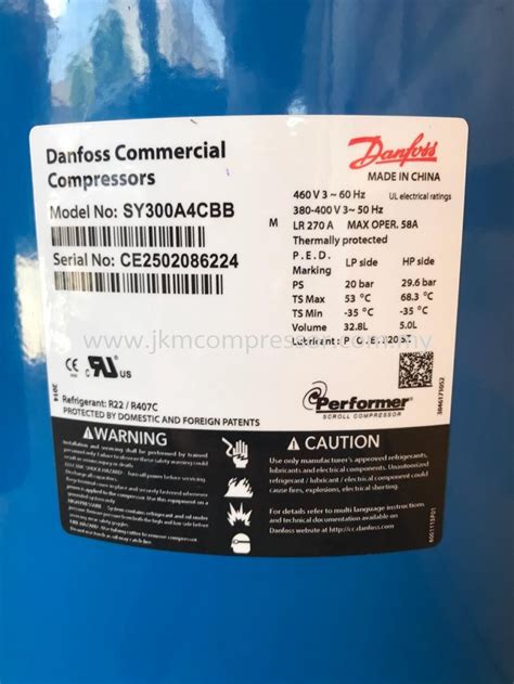 Danfoss Scroll Compressor Danfoss Performer Compressor Selangor Kl Malaysia Km Super Sdn Bhd