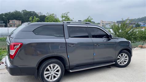 낚시 차박 을 위한 렉스턴 스포츠 평탄화 확장배드 Youtube