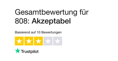 Bewertungen zu 808 | Lesen Sie Kundenbewertungen zu 808.vision