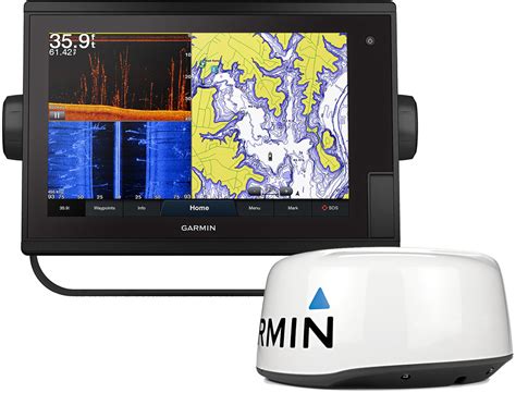 Garmin GPSMAP 1242xsv Plus Touchscreen Combo W GMR 18HD Radar
