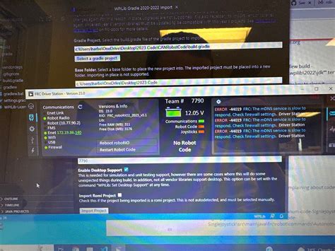 New Roborio 20 Connected To Ds But No Co Control System Chief Delphi