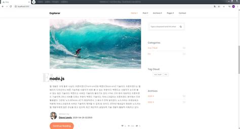 GitHub 3dayc Vue HowToNuxt Blog Nuxt Vue Js Vuex Bootstrap Node