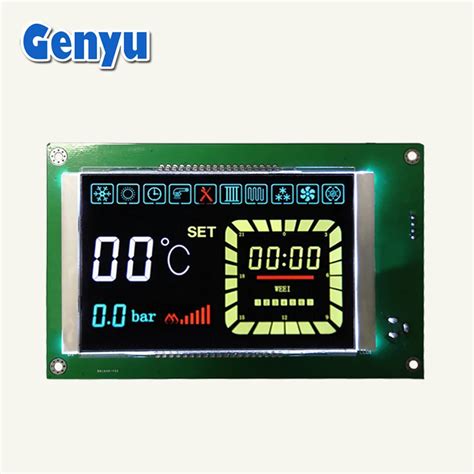 Oem Lcd Manufacturer China Factory Tn Htn Stn Va Custom Segment Lcd Digital Screen Monochrome