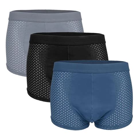 Buy Calofe 3pcs Plus Size 4xl Men Underwear Sexy Mesh