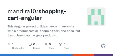 GitHub Mandira Shopping Cart Angular This Angular Project Builds An E Commerce Site With A