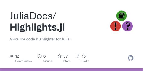 Github Juliadocshighlightsjl A Source Code Highlighter For Julia