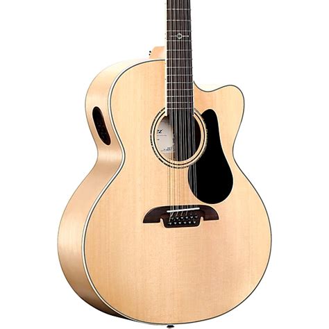Alvarez Aj80ce 12 String Jumbo Acoustic Electric Guitar Natural Guitar Center