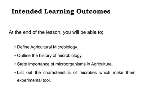 Solution Introduction Of Microbiology And Microorganisms And Their