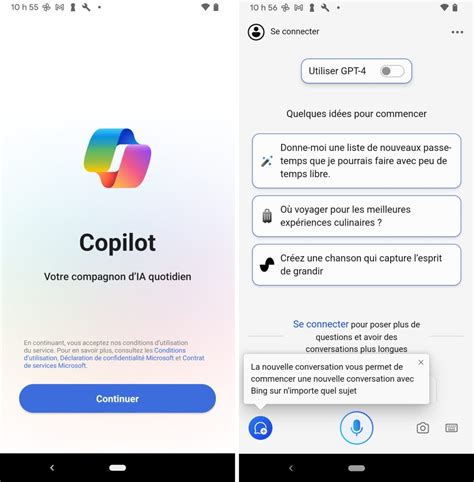 Copilot Lassistant De Microsoft Maintenant Disponible Dans Une App Android Copilot Lassistant De Microsoft Maintenant Disponible Dans Une App Android