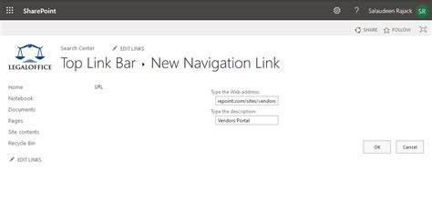 sharepoint online add top navigation link using powershell sharepoint diary
