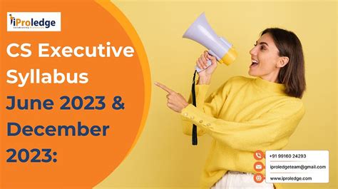 Cs Executive Syllabus 2023 Look At The Recently Updated Syllabus