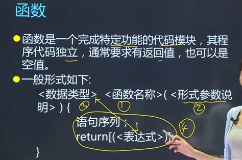C语言函数详解：基本用法与参数传递 Csdn博客