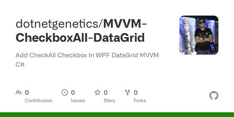 Github Dotnetgeneticsmvvm Checkboxali Datagrid Add Checkall