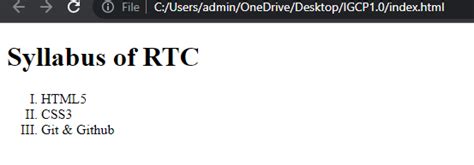 Unordered List And Ordered List Spaceship 🛸