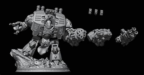 Bror Ironbound Levi Class Dread R Spacewolves