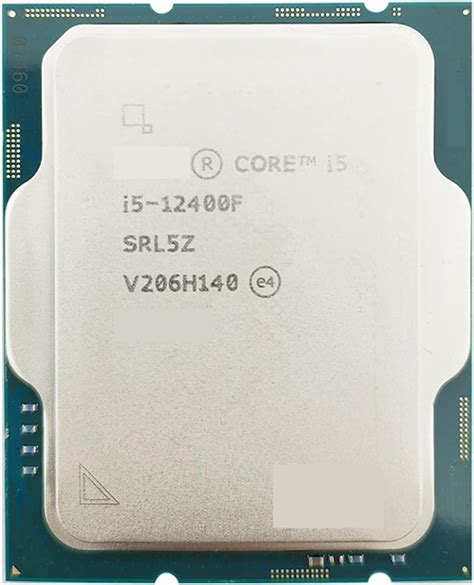 Computer Components Core I5 12400f I5 12400f 2 5 Ghz 6 Core 12 Thread Cpu Processor