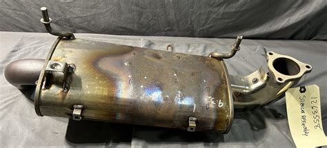 Used Polaris Rzr Utv Silencer Assembly Part 1263558