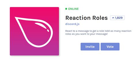 Reaction Roles Bot Reaction Role Examples Codesandbox