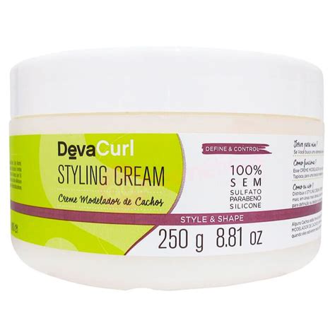 Deva Curl Creme Estilizador Styling Cream Modelador 250g