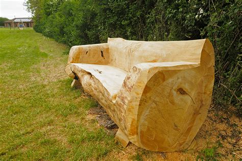 Fallen Cedar Tree Has New Life As Log Seat Froyle Wildlife