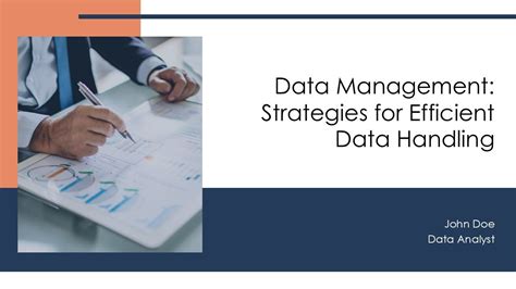 Data Management Strategies For Efficient Data Handling Ppt Summary At