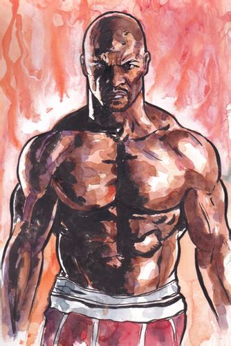 Terry Crews Watercolor Painting Ssavaart