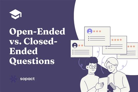 Open Ended Vs Closed Ended Questions In Survey