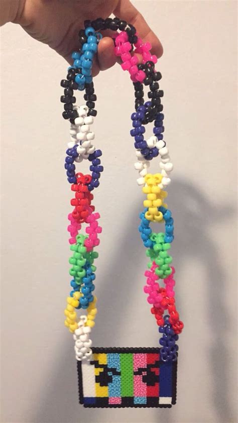 Barely Alive Perler And Mini Cuff Chain I Made For Disciple Takeover