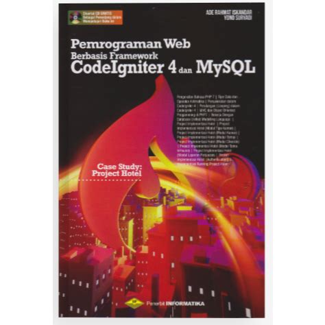 Jual PEMROGRAMAN WEB BERBASIS FRAMEWORK CODEIGNITER 4 DAN MYSQL