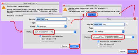 Removing Office Macros Using Libreoffice