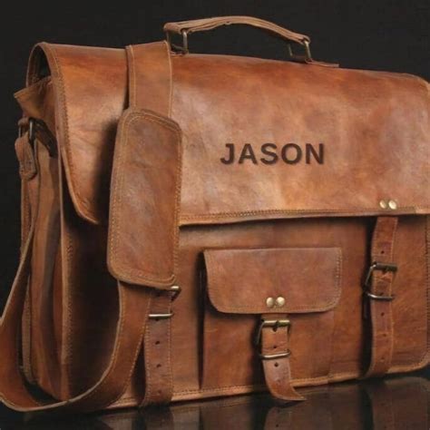 Mens Laptop Bag Etsy