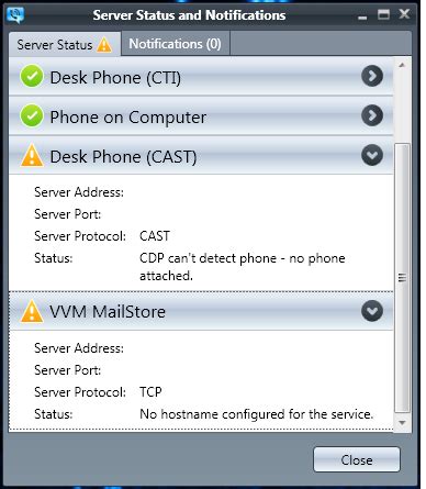 Solved CUCiMOC V8 0 Server Status And Notification Cisco Community