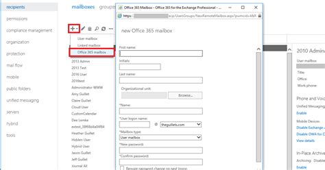 Creating A Remote Mailbox In An Exchange Hybrid Environment The EXPTA Blog