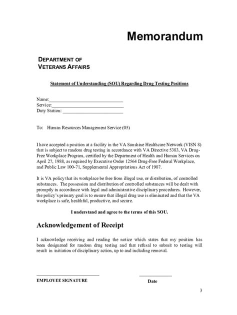 Fillable Online Random Drug Testing Notification And Acknowledgment Fax Email Print PdfFiller