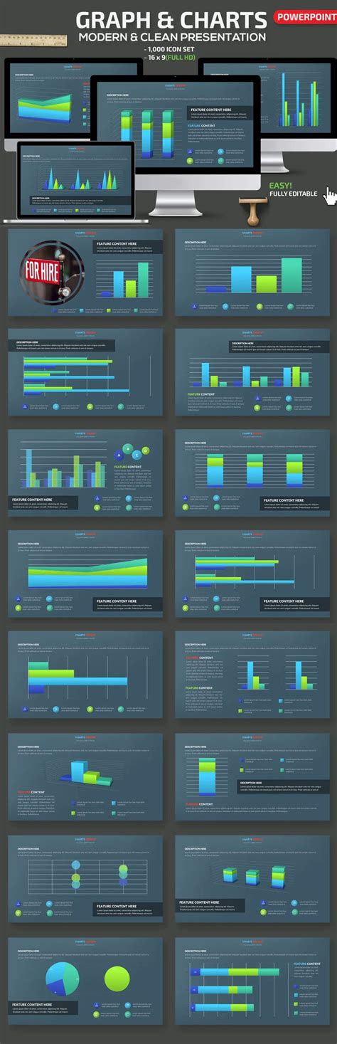 Graph Charts Powerpoint Presentation Template Powerpoint Presentation Powerpoint