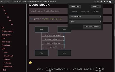 Markdown Viewer Chrome Extension