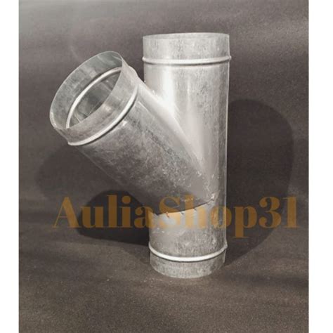 Jual Sambungan Y Pipa Flexible Ducting 4 Inch Shopee Indonesia