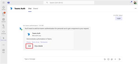 Teams Auth Bot Code Samples Microsoft Learn