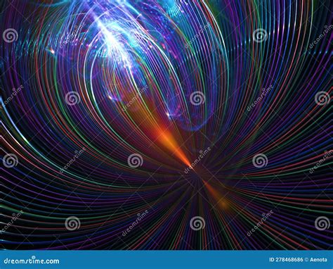 Superstring Theory Physical Quantum Model Illustration Stock Illustration Illustration Of