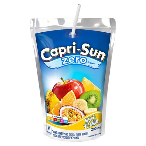 Capri Sun Napój Multi Vitamin Zero Cukru 200ml Ukrainoczka
