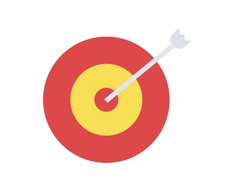 Premium Vector Target With Arrow Icon