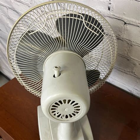 Smc 12” Oscillating Desk Table Fan