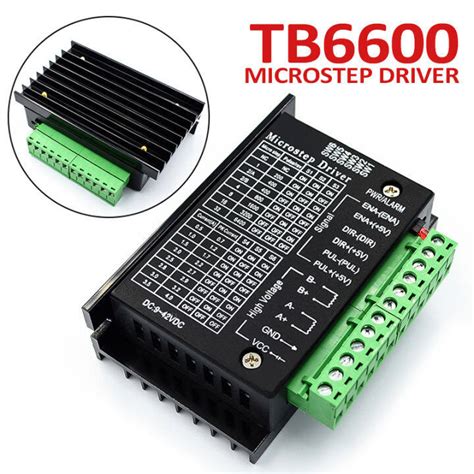 Idealhere New Tb6600 Microstep Driver 4 0a 42vdc 42 57 86 Cnc Nema Stepper Motor Driver Lazada Ph