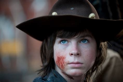 Walking Dead A Look Back At Carl Grimes In Pictures